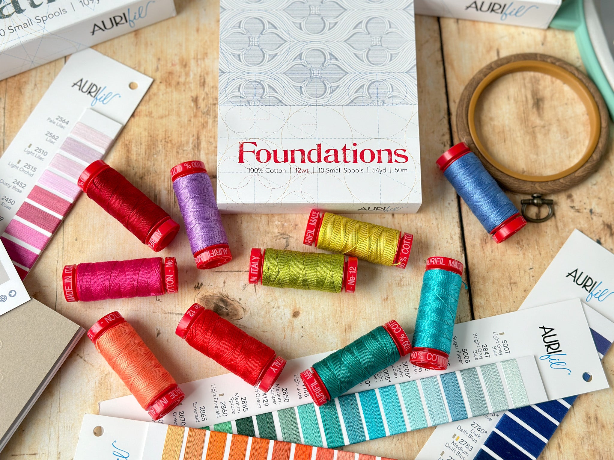 Foundations Mini (12wt) by Aurifil – Shop Aurifil - Official